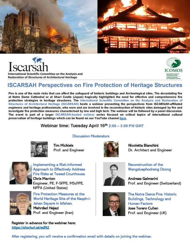 NEWS | ISCARSAH | International Scientific Committee on the Analysis and Restoration of ...